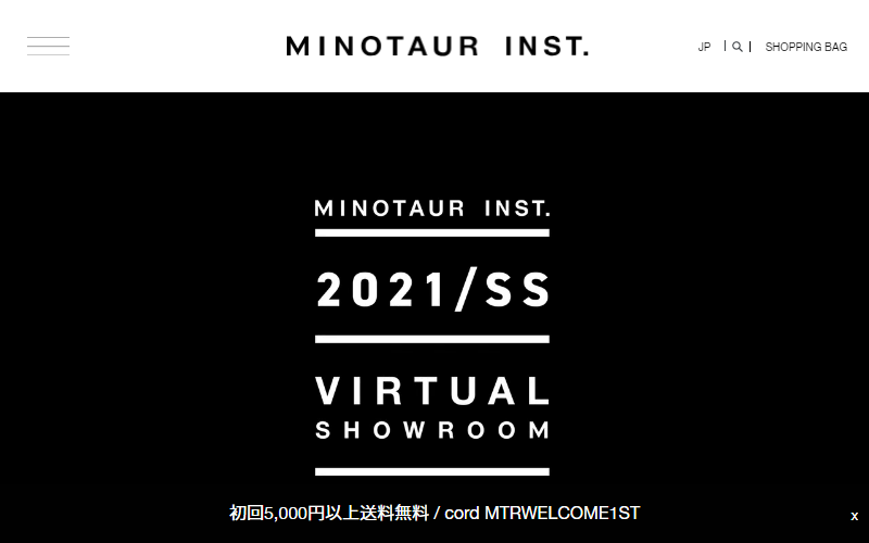 MINOTAUR INST. - e-commerce bookmarks by ARCHETYP Commerce