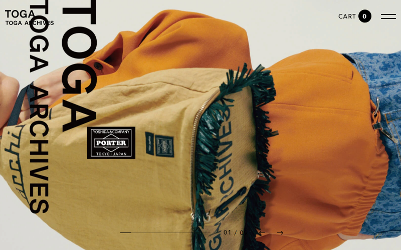 TOGA ARCHIVES | OFFICIAL ONLINE STORE | TOGA ONLINE STORE - e-commerce ...