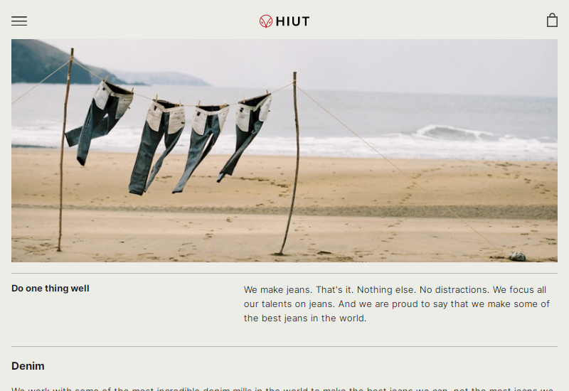 Hiut Denim Co. | We make jeans. That’s it. Do One Thing Well - e ...